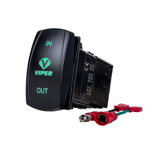 Viper Led Utv Winch Flush Mount Dash Switch